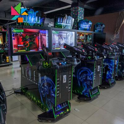 China 2-Player Shooting Arcade Game Machine 167cm with CE Certificate for Amusement Park for sale