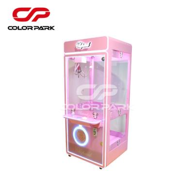 China CE Certified Plush Toy Crane Claw Machine 80x90x205cm Coin Operated Arcade Game for sale