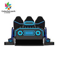 China CE Certified 9D VR Arcade Racing Simulator Machine 80x90x205cm Driving Game for sale