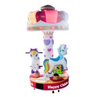 China CE Certified Colorful Park Coin Operated Crane Claw Machine 90x80x200cm for Children Entertainment for sale