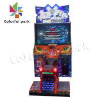 China Coin Operated Racing Simulator Game Machine 80x90x205cm CE Certified for Amusement Parks for sale