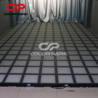 China 3D VR LED Mirror Dance Floor with Colorful Park Design and Customizable Patterns for sale