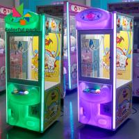 China Plush Claw Crane Arcade Game Machine 90x80x200cm Coin Operated with CE Certificate for Game Center for sale