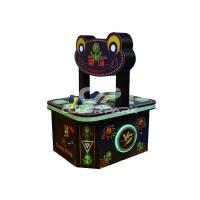China Colorful Park 2 Players Hitting Frog Arcade Game Machine with LED Lighting CE Certified 150KG for sale