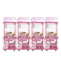 China Coin Operated Plush Claw Crane Arcade Game Machine 80x90x205cm for Game Center for sale