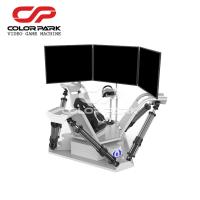 China 3D VR Racing Motorcycle Ride for Amusement Parks 2 Adults 1 Child 150KG Capacity for sale