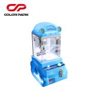 China Mini Plush Claw Crane Arcade Game Machine 80x90x205cm Coin Operated for Game Centers for sale
