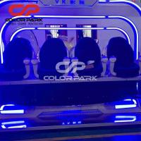 China Technology Equipment Amusement Park 9D VR Space Battle 4 Seats Virtual Reality Simulator for sale