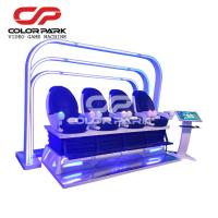 China Technology Equipment Amusement Park 9D VR Space Battle 4 Seats Virtual Reality Simulator for sale
