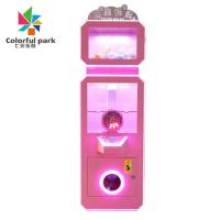 China 1-Player Mini Arcade Claw Crane Machine 80x90x205cm Coin Operated Vending Toy for sale