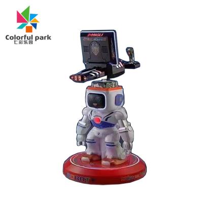 China Coin Operated Intelligent Robot Shooting Game Machine 2740x1000x2600mm for Amusement Centers for sale