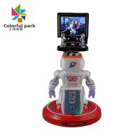 China Coin Operated Intelligent Robot Shooting Game Machine 2740x1000x2600mm for Amusement Centers for sale