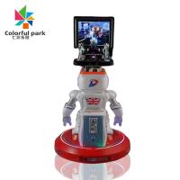 China Coin Operated Intelligent Robot Shooting Game Machine 2740x1000x2600mm for Amusement Centers for sale