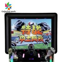 China Coin Operated Intelligent Robot Shooting Game Machine 2740x1000x2600mm for Amusement Centers for sale