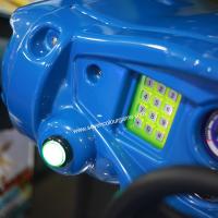 China Colorful Park H2 Overdrive Arcade Racing Car Game Machine 48V LED Coin Operated Simulator for sale