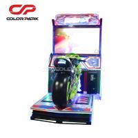 China Coin Operated 1 Player Arcade Racing Game Machine 90x80x200cm with CE Certification for sale