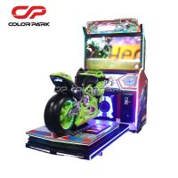 China Coin Operated 1 Player Arcade Racing Game Machine 90x80x200cm with CE Certification for sale