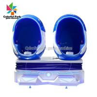 China 9D VR Egg Chair Simulator 360 Degree Immersive Virtual Reality Ride for Amusement Park 150KG for sale