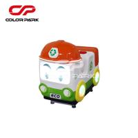 China CE Certified Coin Operated Kiddie Ride Car with LED Lights 48V Power for Amusement Park for sale