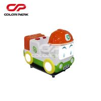 China CE Certified Coin Operated Kiddie Ride Car with LED Lights 48V Power for Amusement Park for sale