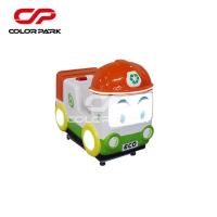 China CE Certified Coin Operated Kiddie Ride Car with LED Lights 48V Power for Amusement Park for sale