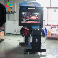 China Coin Operated Dinosaur Shooting Arcade Game Machine 2 Players 167cm Colorful Park LED for sale