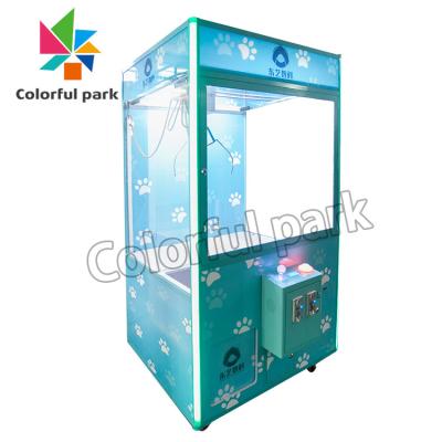 China Coin Operated Claw Crane Machine 80x90x205cm with CE Certificate for Amusement Park for sale