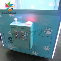 China Coin Operated Claw Crane Machine 80x90x205cm with CE Certificate for Amusement Park for sale