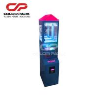 China Indoor Metal Mini Claw Machine Coin Operated Arcade Toy 80x90x205cm CE Certified for sale