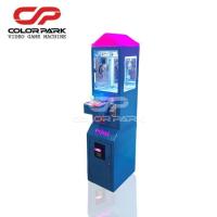 China Indoor Metal Mini Claw Machine Coin Operated Arcade Toy 80x90x205cm CE Certified for sale