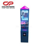 China Indoor Metal Mini Claw Machine Coin Operated Arcade Toy 80x90x205cm CE Certified for sale