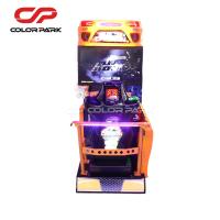 China Plastic Material Car Racing Arcade Machine Coin-Operated Multi-Game Simulator 3 Years for sale