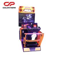 China Plastic Material Car Racing Arcade Machine Coin-Operated Multi-Game Simulator 3 Years for sale