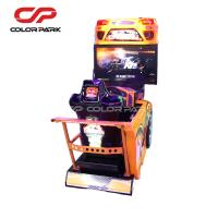 China Plastic Material Car Racing Arcade Machine Coin-Operated Multi-Game Simulator 3 Years for sale
