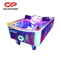 China Colorful Park U-Shaped Air Hockey Game Machine 90x80x200cm Coin Operated for Amusement Parks for sale