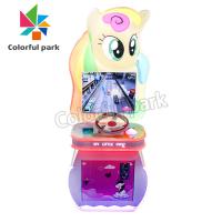 China Kids Coin Operated Racing Arcade Game 90x80x200cm with CE Certificate for sale