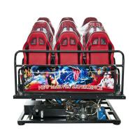 China 9D VR Cinema Game Console Arcade Shooter Racing Simulator 2 Seats 150KG for sale