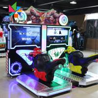 China Colorful Park 2 Player Arcade Driving Simulator Moto Game Machine 42 Inch Screen 120KGS for sale