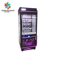 China customized Yes 8 Hole Push 'Win' Arcade Prize Vending Key Crane Machine for Game Center for sale