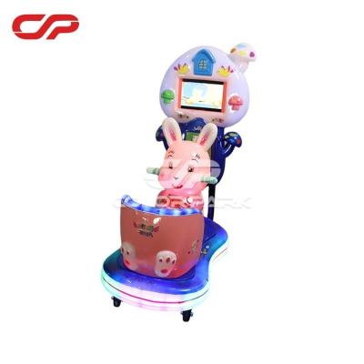 China Coin Operated Carton Swing Kiddie Ride Arcade Game Machine 90x80x200cm CE for sale