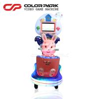 China Coin Operated Carton Swing Kiddie Ride Arcade Game Machine 90x80x200cm CE for sale
