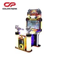 China CE Certified Coin Operated Video Shooting Game Machine 80x90x205cm for Amusement Centers for sale