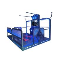 China Colorful Park 4-Player VR Ride Simulator 3.0m with CE SGS Certification for sale