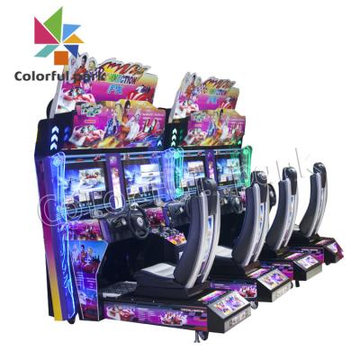 China 2 Player Coin Operated Outrun Car Racing Arcade Machine 32 Inch Screen Indoor Entertainment for sale