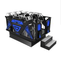 China Colorful Park Multiplayer Dance Machine LED Lighting 2600mm Amusement Park Ride for sale