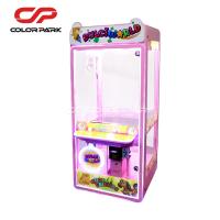 China Colorful Indoor Claw Vending Machine 80x90x205cm with CE Certificate for Amusement Park for sale