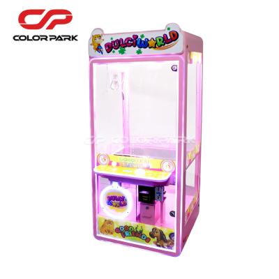 China Colorful Indoor Claw Vending Machine 80x90x205cm with CE Certificate for Amusement Park for sale