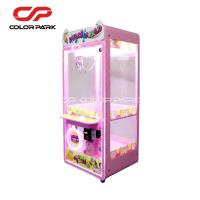 China Colorful Indoor Claw Vending Machine 80x90x205cm with CE Certificate for Amusement Park for sale