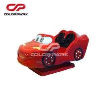 China CE Certified 48V Coin Operated Kiddie Ride Car with LED Lights and Music for Amusement Park for sale