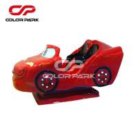 China CE Certified 48V Coin Operated Kiddie Ride Car with LED Lights and Music for Amusement Park for sale
